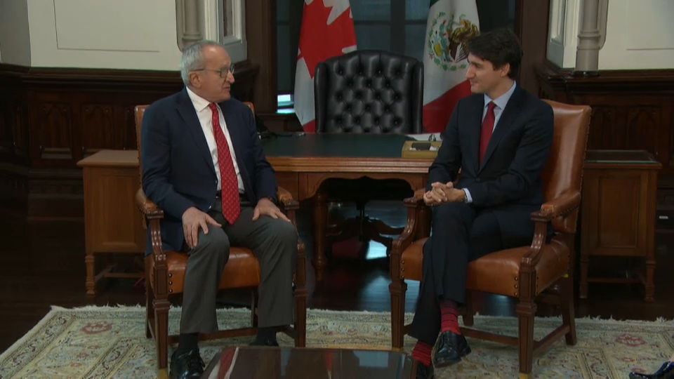 PM Trudeau and Top Mexican Trade Official Jesús Seade Meet in Ottawa ...