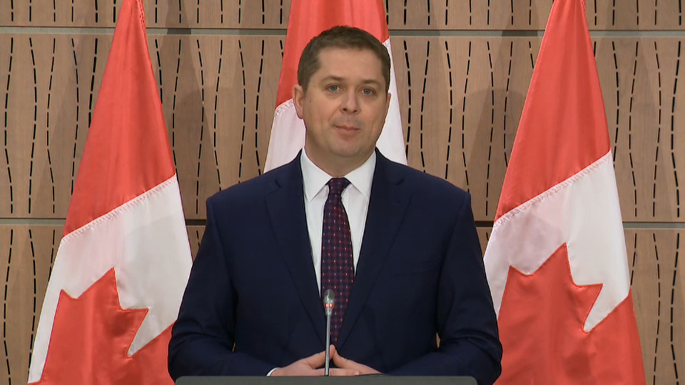 Andrew Scheer on Fed. COVID-19 Response, Parliament's Return – April 16 ...