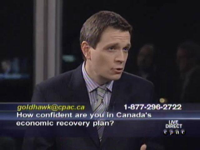 March 29, 2009 | Goldhawk Live | CPAC.ca
