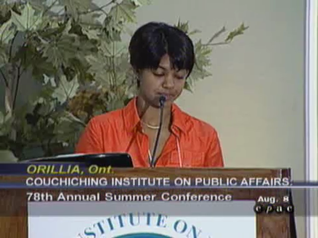 2009 Conference of the Couchiching Institute on Public Affairs – August ...