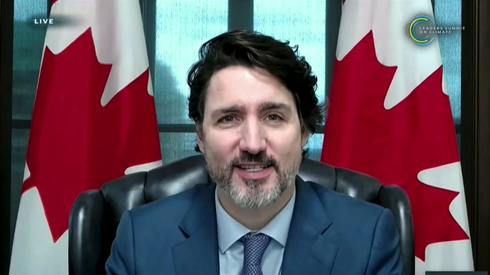 PM Trudeau Announces Canada's New Climate Target | Headline Politics ...