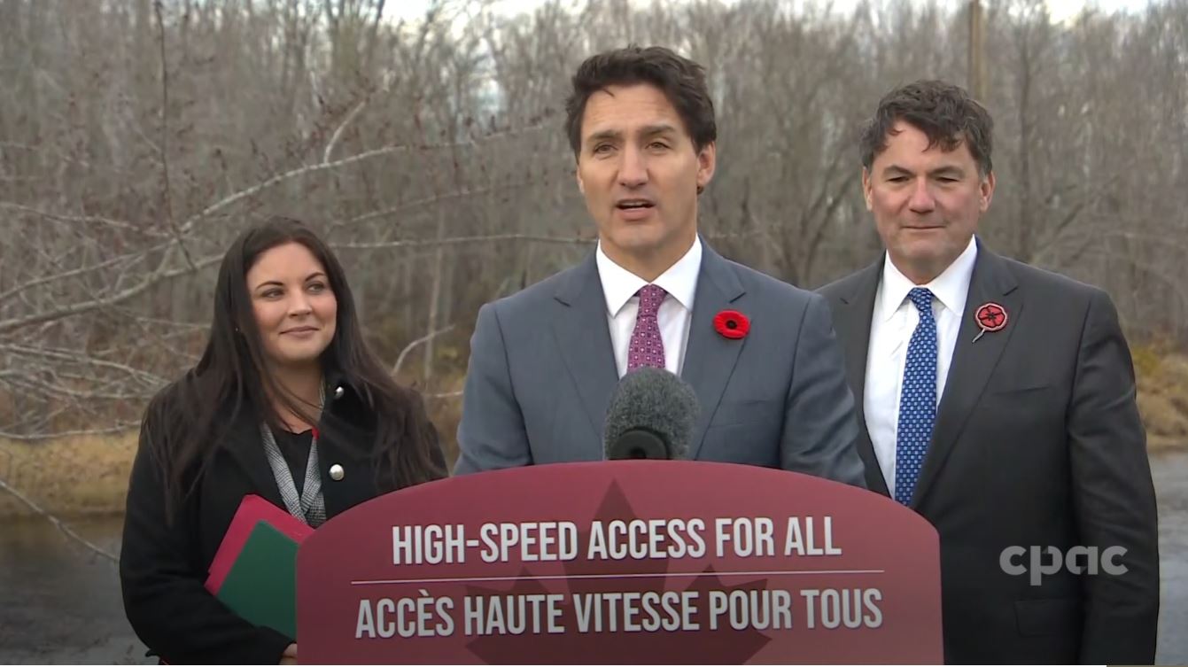 PM Trudeau Announces Additional Funding for Internet Access – November 8, 2022 | Headline ...