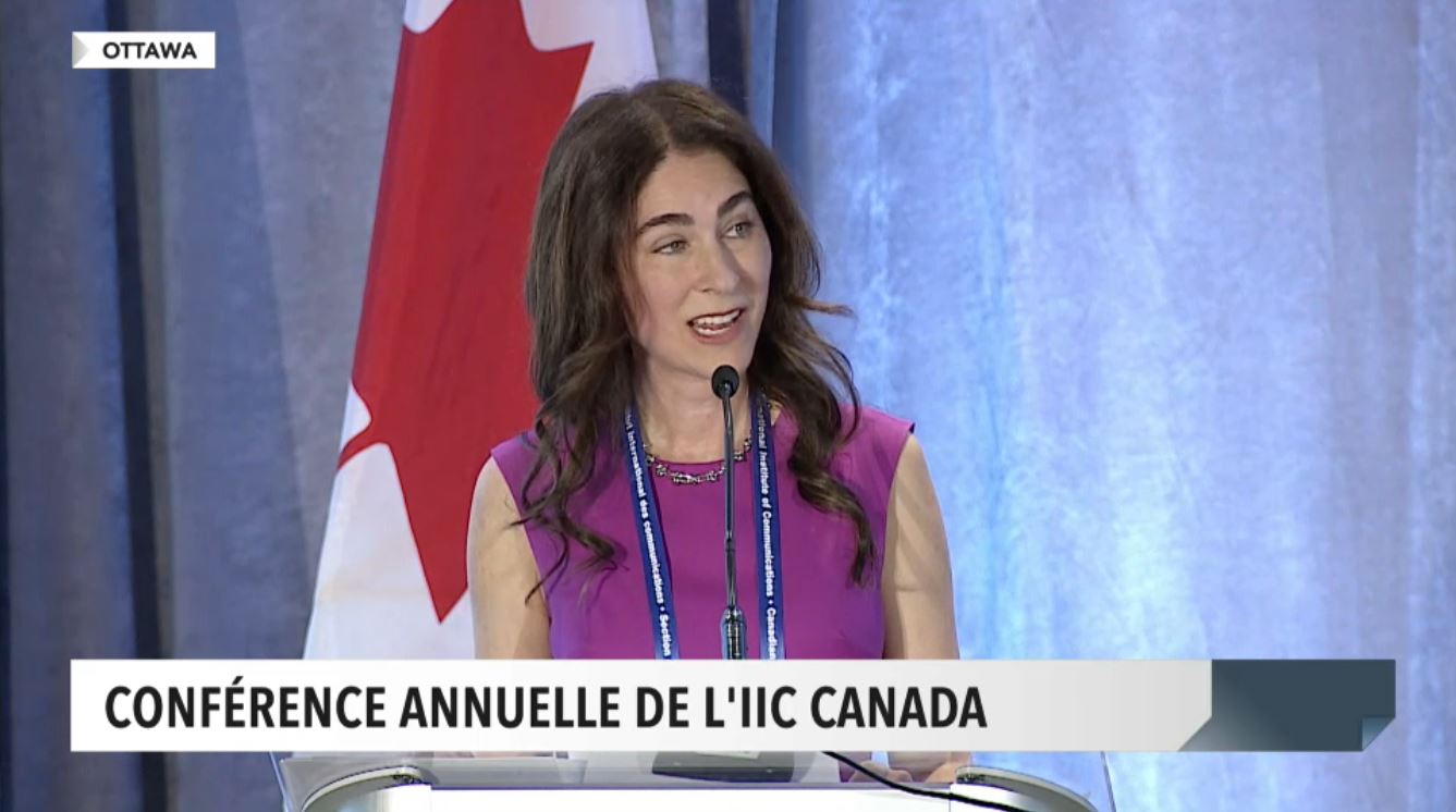 IIC Canada 2023 Conference: CRTC Chair Vicky Eatrides Delivers Keynote ...