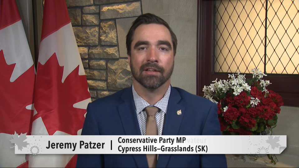 Jeremy Patzer – Fête du Canada 2023 | Messages des députés | CPAC.ca