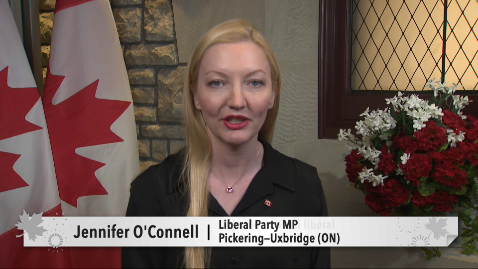 Jennifer O'Connell – Canada Day 2023 | MP Messages | CPAC.ca