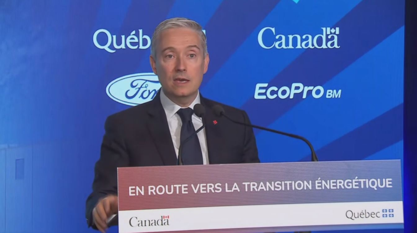 Federal and Qc Govts Announce Support for EV Battery Plant | Headline ...