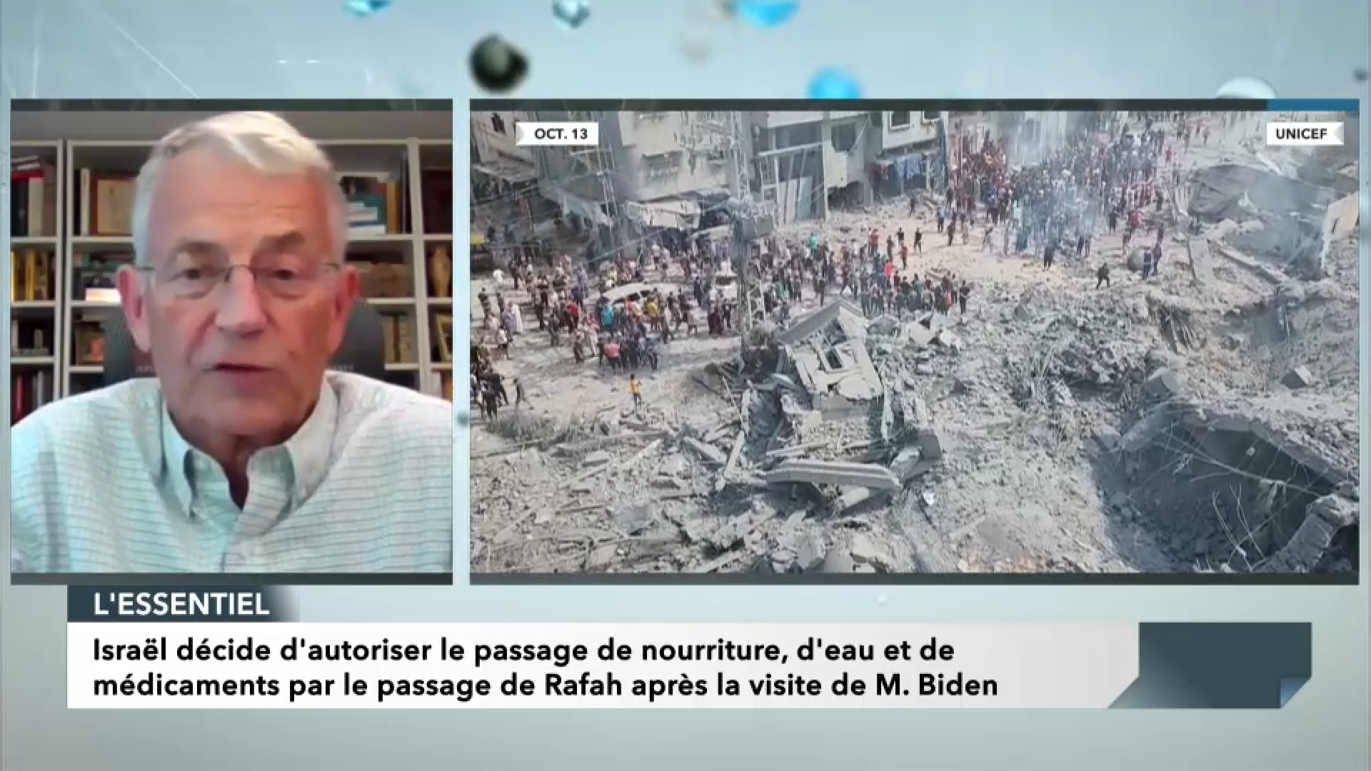 Israël autorise l’aide humanitaire à Gaza depuis l’Égypte – 18 octobre ...