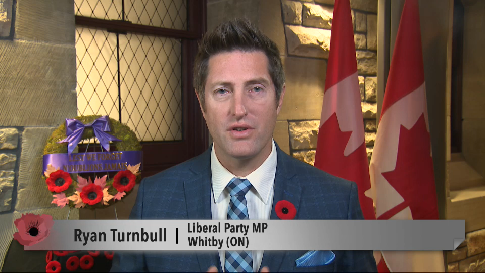 Ryan Turnbull – Jour du souvenir 2023 | Messages des députés | CPAC.ca