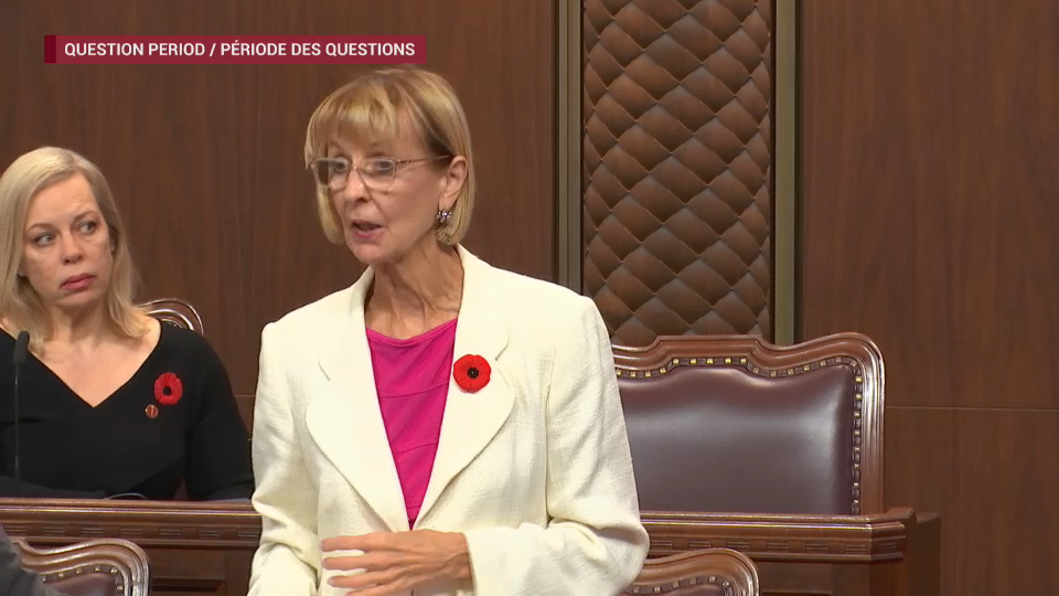 November 8, 2023 | Senate Question Period | CPAC.ca