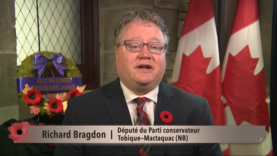 Richard Bragdon – Jour du souvenir 2023 | Messages des députés | CPAC.ca