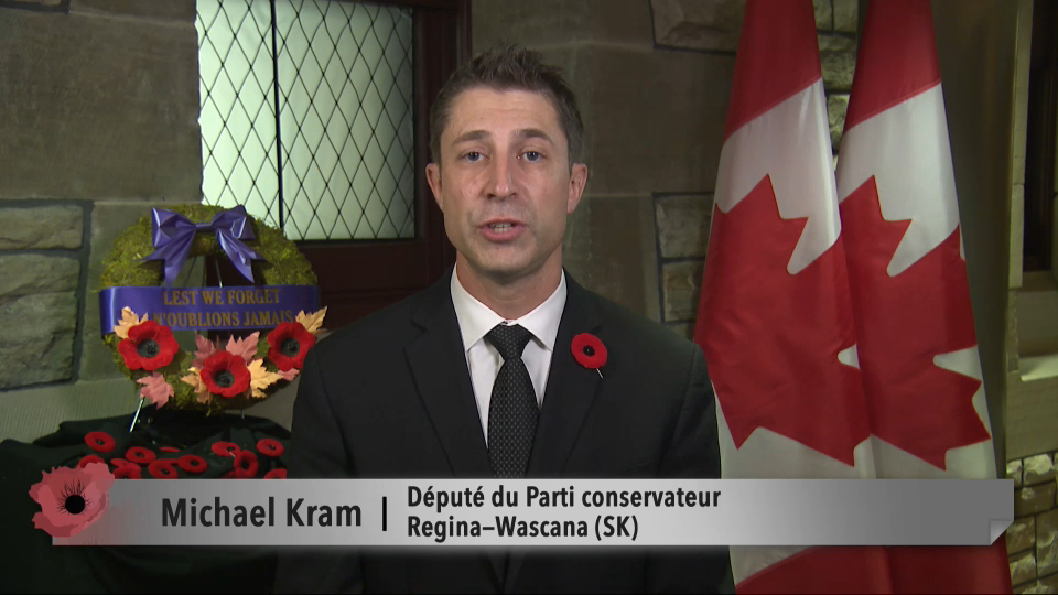 Michael Kram – Jour du souvenir 2023 | Messages des députés | CPAC.ca
