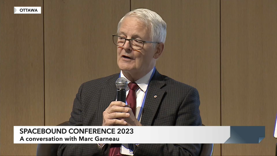 Vers l'Espace 2023 – Conversation avec Marc Garneau | Dossier public ...