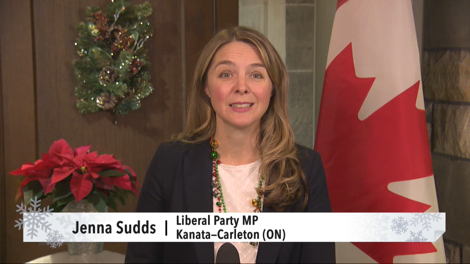 Jenna Sudds – Holiday Greetings 2023 | MP Messages | CPAC.ca