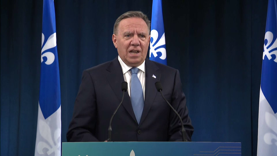 Bill 21 Ruling: Quebec Premier François Legault Gives a Statement ...