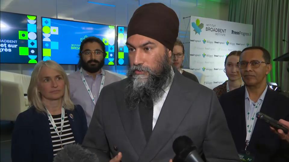 Jagmeet Singh Speaks with Reporters at Progress Summit – April 11, 2024 | Headline Politics ...