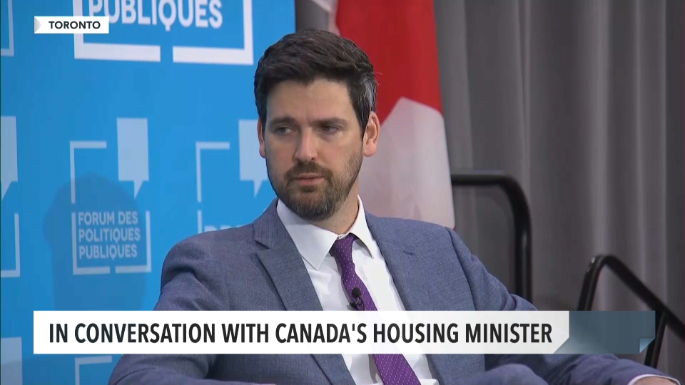 Public Policy Forum Growth Summit 2024: Housing Minister Sean Fraser | Public Record | CPAC.ca