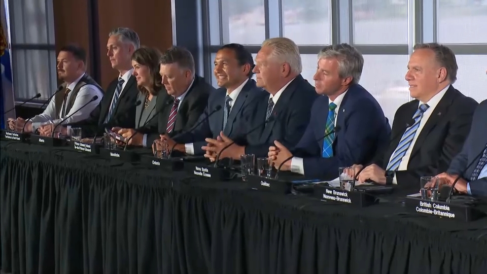 Canada’s Premiers Hold a News Conference in Halifax – July 17, 2024 ...