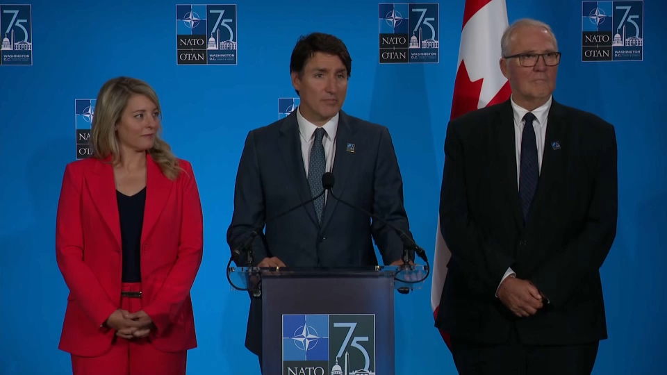PM Trudeau Discusses Plan to Reach NATO Defence Spending Target ...