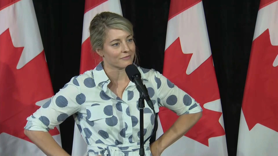 Federal Cabinet Retreat: Minister Joly Speaks with Reporters – August ...