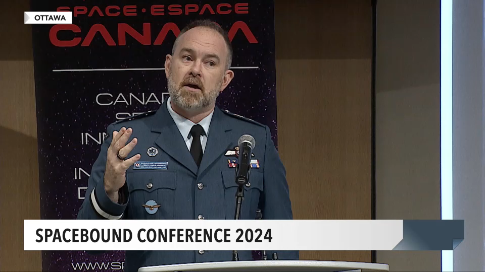 SpaceBound 2024: Address by 3 Canadian Space Division Commander Chris Horner | Public Record ...