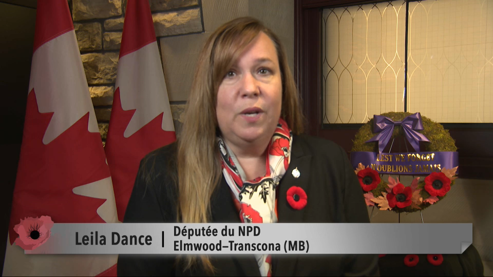 Leila Dance – Jour du souvenir 2024 | Messages des députés | CPAC.ca