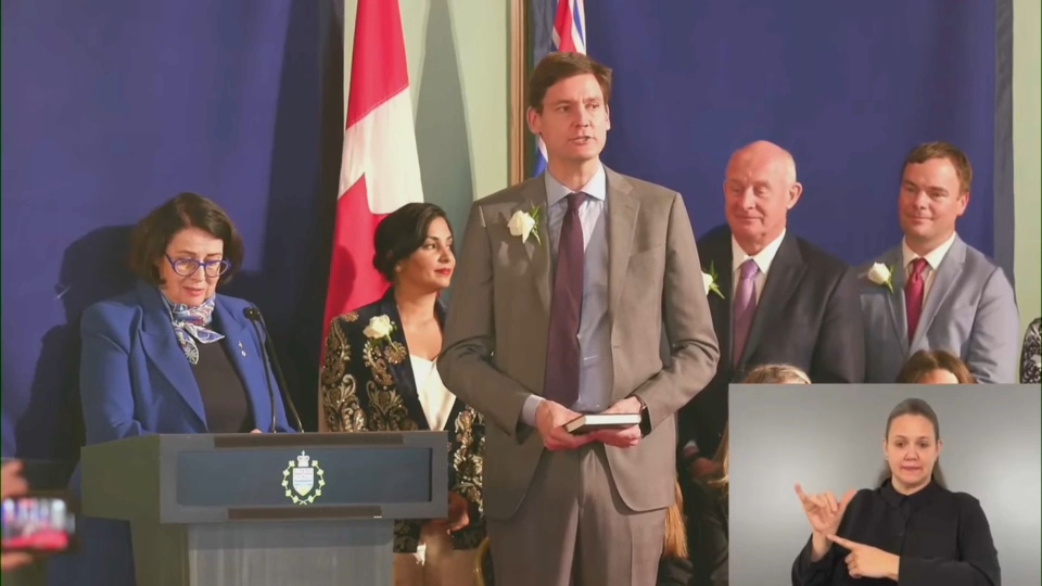 Swearing-In Ceremony for B.C. Cabinet Ministers – November 18, 2024 ...