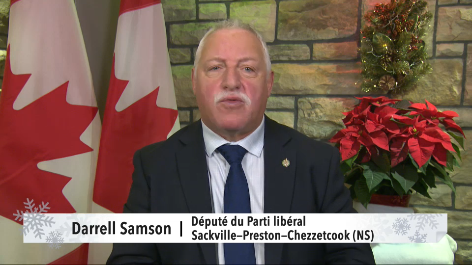 Darrell Samson – Holiday Greetings 2024 | MP Messages | CPAC.ca