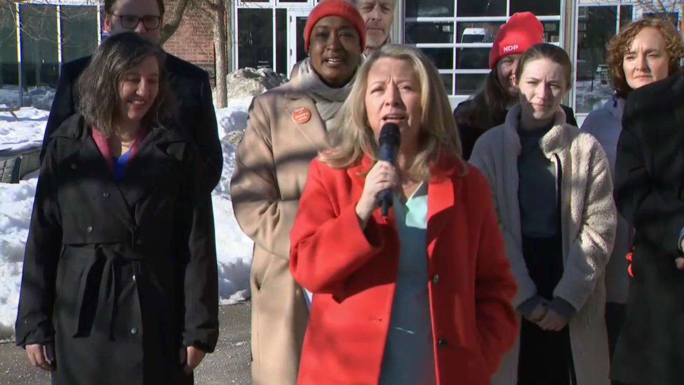 Ontario Election: Marit Stiles Speaks on Last Day of Campaign ...