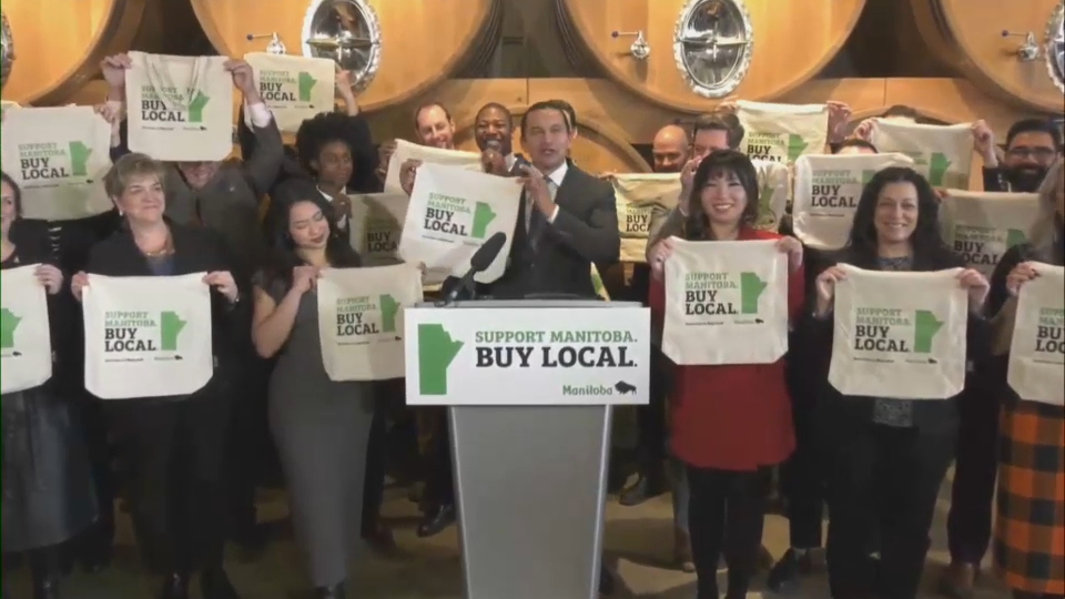 Le Manitoba lance une campagne d’achat local – 5 février 2025 | À la une | CPAC.ca