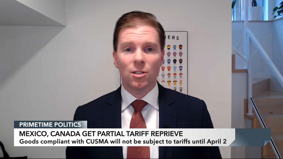 Trump Pauses Tariffs Again - March 6, 2025 | PrimeTime Politics | CPAC.ca