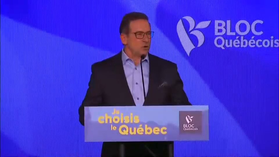 Yves-François Blanchet Announces Bloc's Platform – March 29, 2025 ...