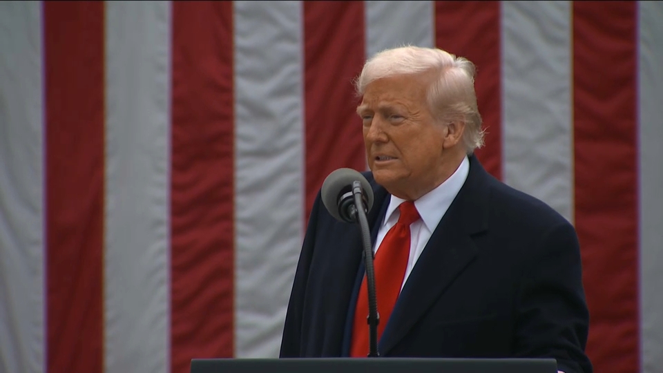 U.S. President Donald Trump Reveals Tariff Plan – April 2, 2025 ...
