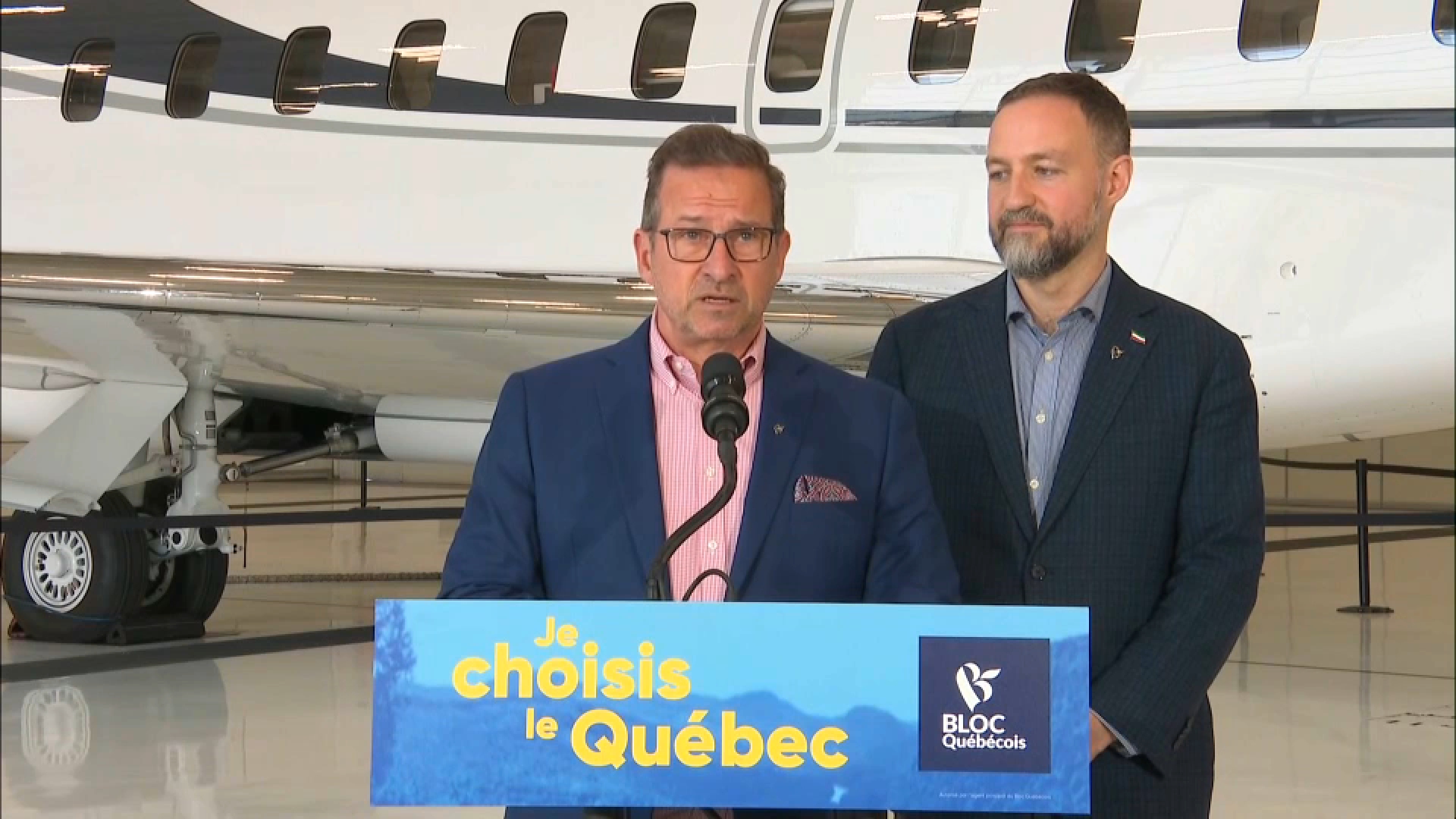 Bloc Leader Yves-François Blanchet Visits Bombardier Facilities – April ...