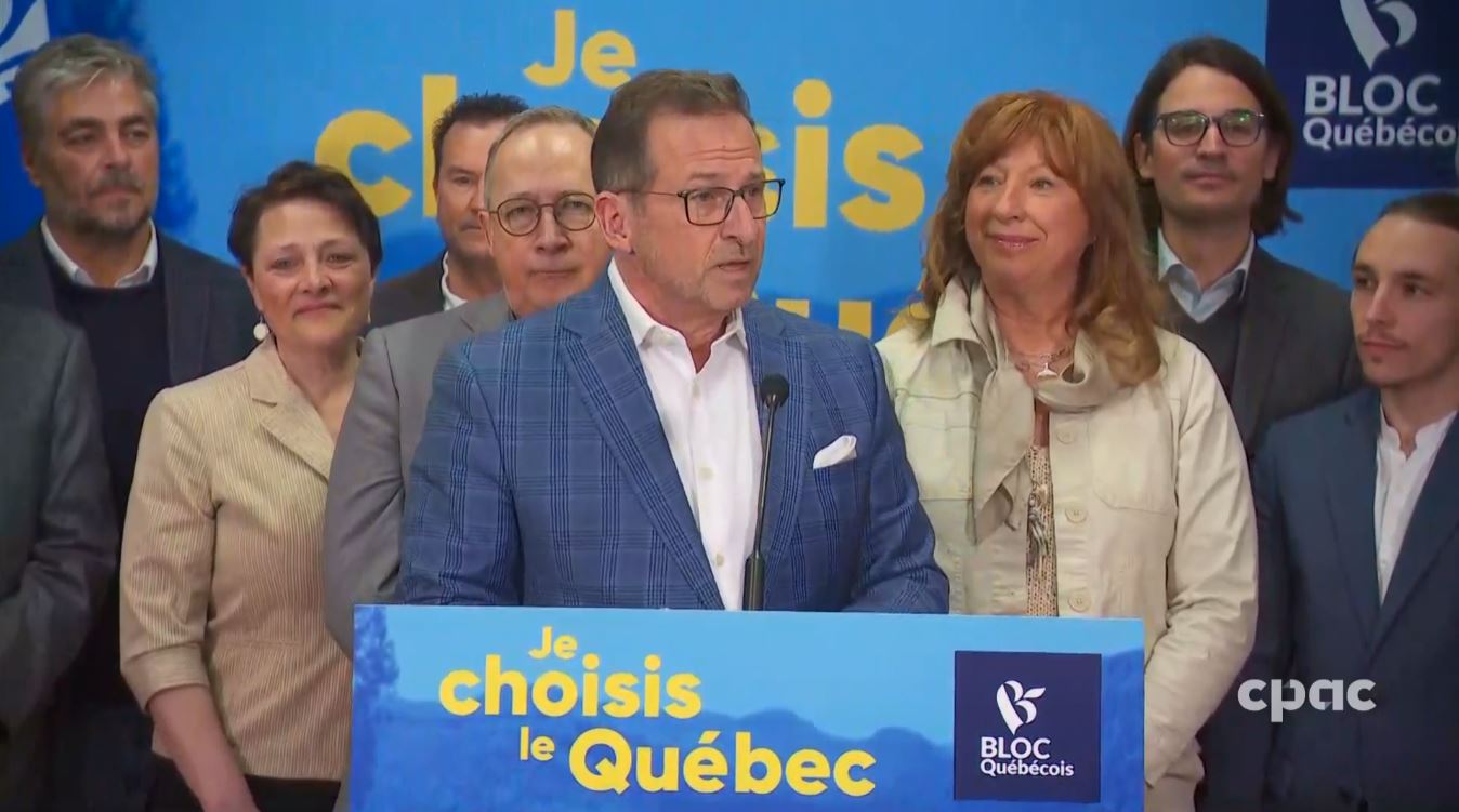 YF Blanchet parle d’éthique et de taxe carbone – 12 avril 2025 | La Tournée des chefs | CPAC.ca