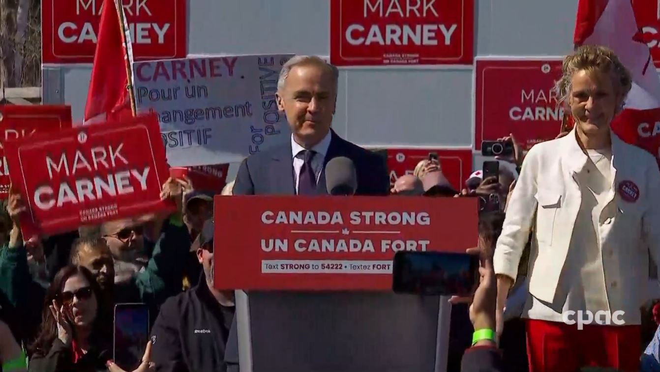 Mark Carney Holds Nepean Rally on Easter Sunday – April 20, 2025 ...