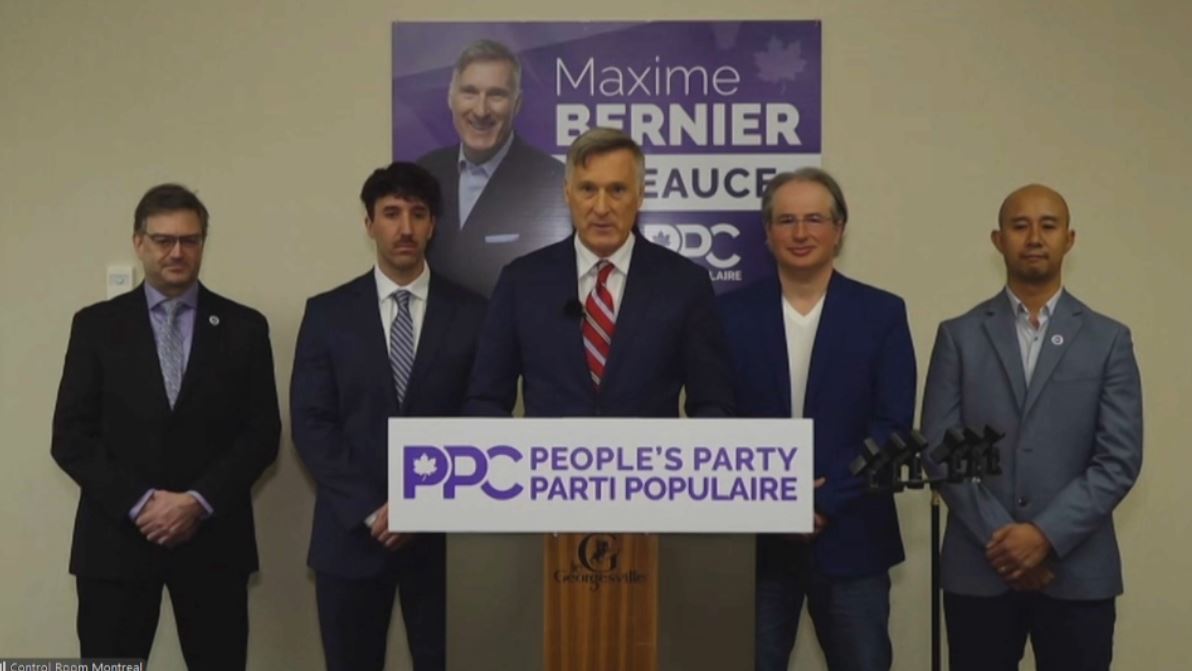 Conférence de presse du chef du PPC Maxime Bernier – 4 avril 2025 ...