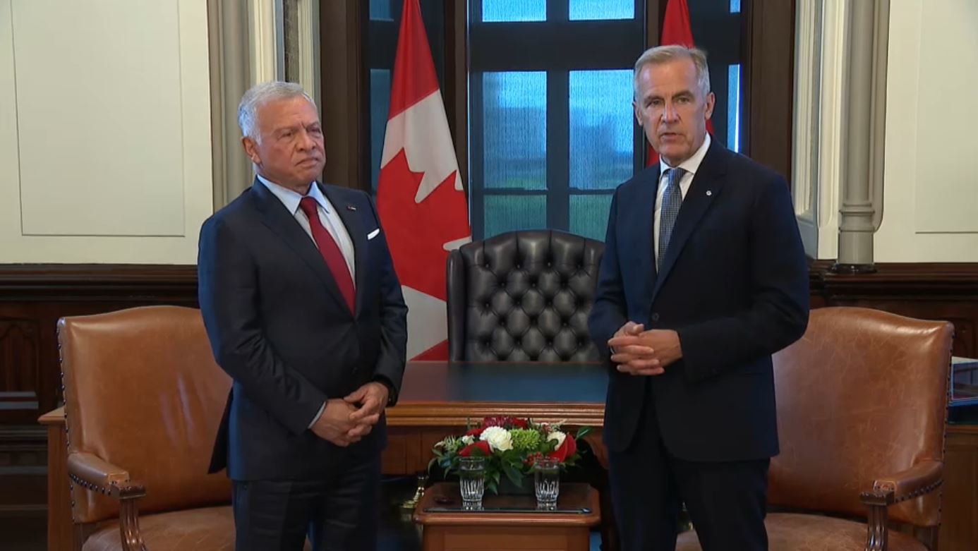 PM Carney Meets with Jordan’s King Abdullah II in Ottawa – July 21 ...