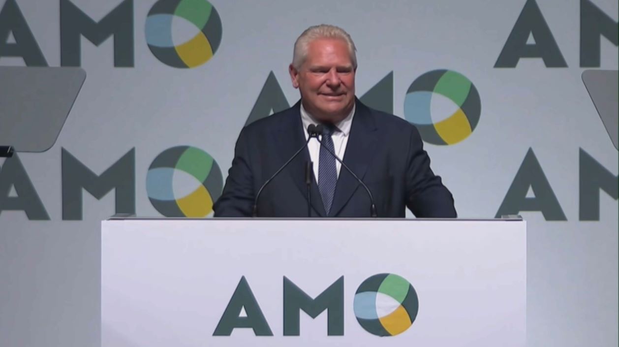 Ontario Premier Doug Ford Speaks at AMO Conference – August 18, 2025 ...