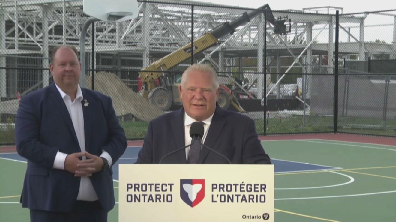 Doug Ford Announces $10M for Russell, Ont. Rec Centre – September 22 ...