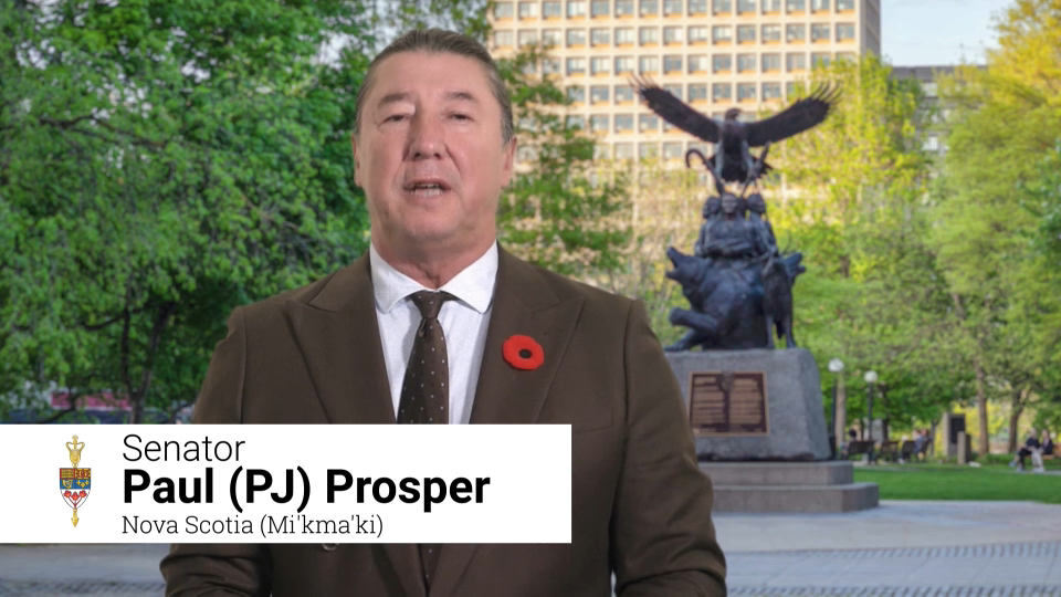 Paul Prosper – Remembrance Day 2025 | Senator Messages | CPAC.ca