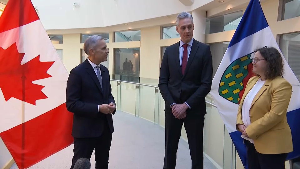 PM Mark Carney Meets with N.W.T. Premier R.J. Simpson – March 12, 2026 ...