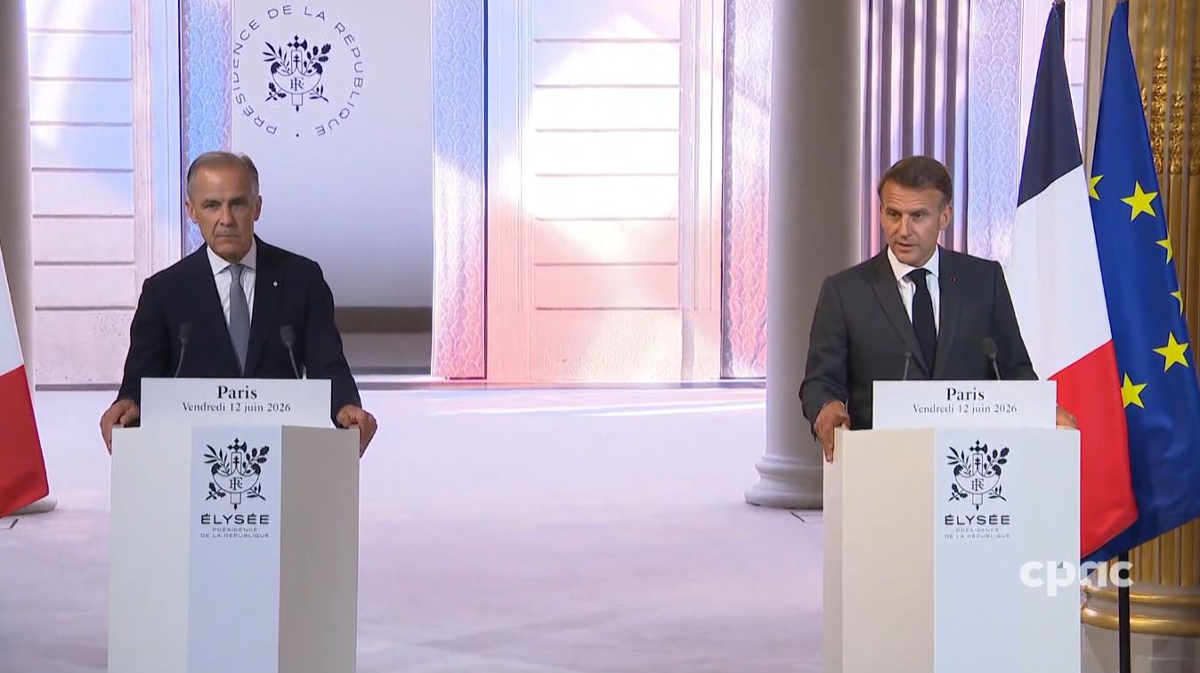 Le PM Carney rencontre le président français Macron à Paris – 12 juin ...